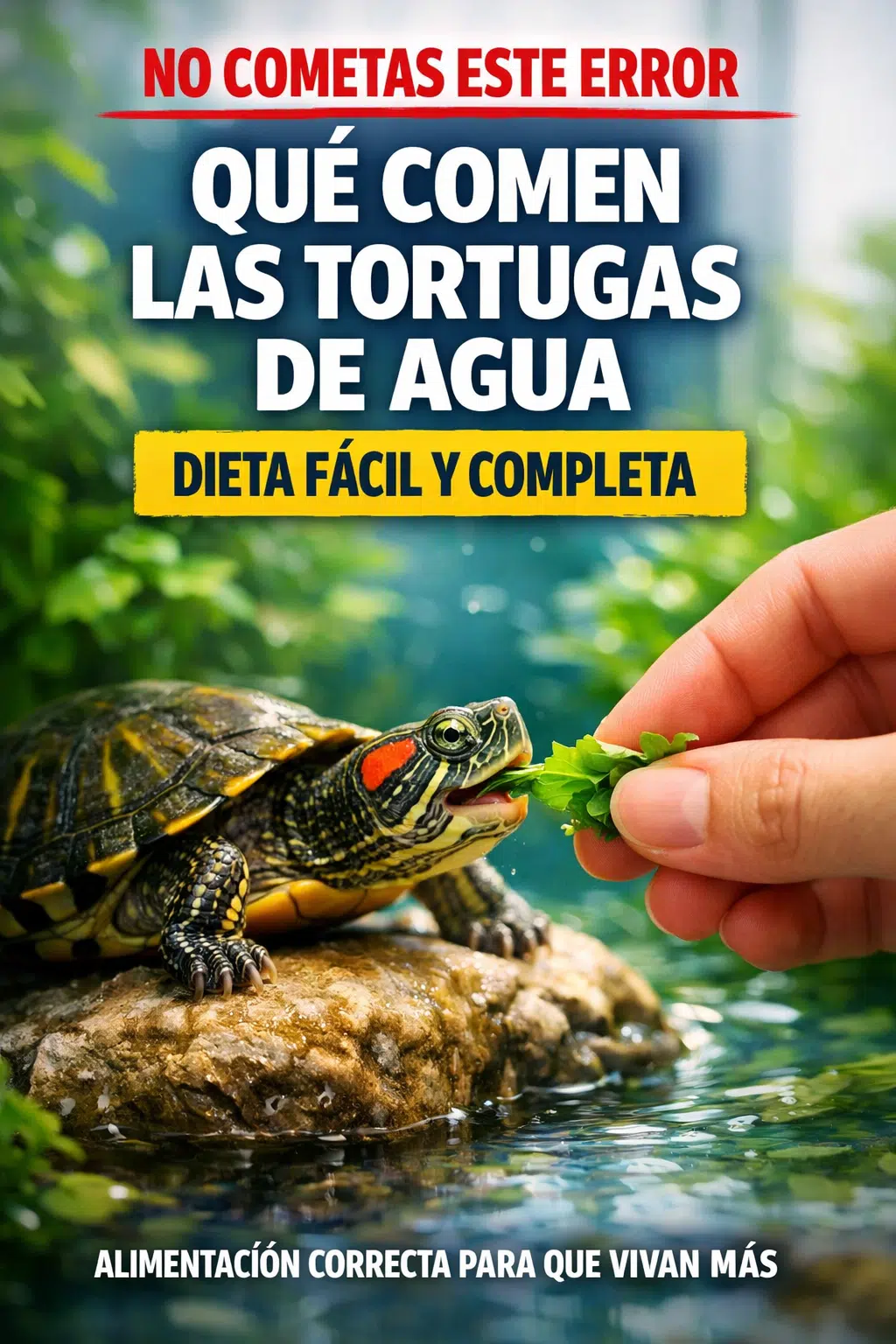 Qué Comen Las Tortugas De Agua: Dieta Completa Y Fácil